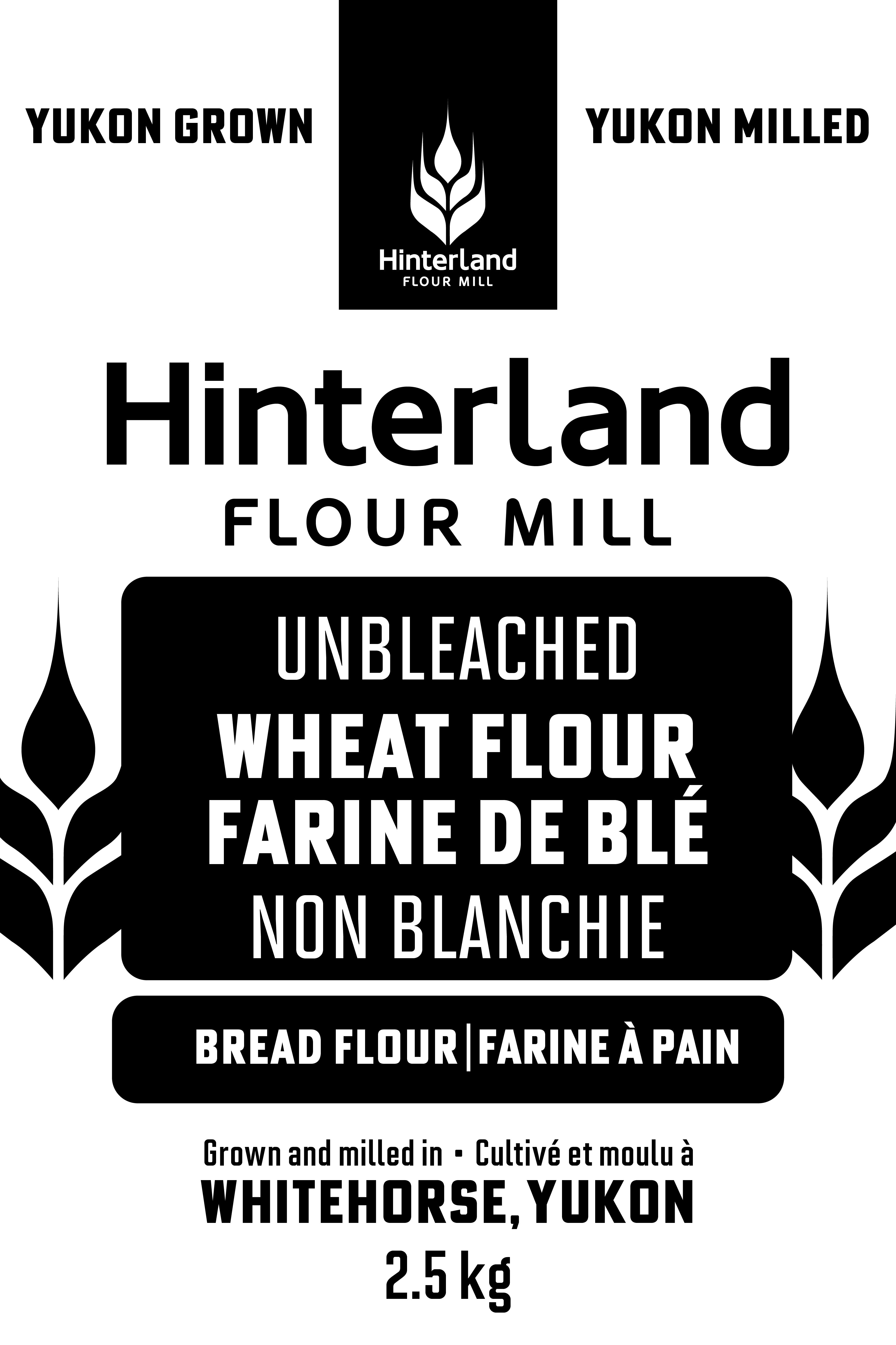 Unbleached Bread Flour (Various Sizes) – Hinterland Flour Mill